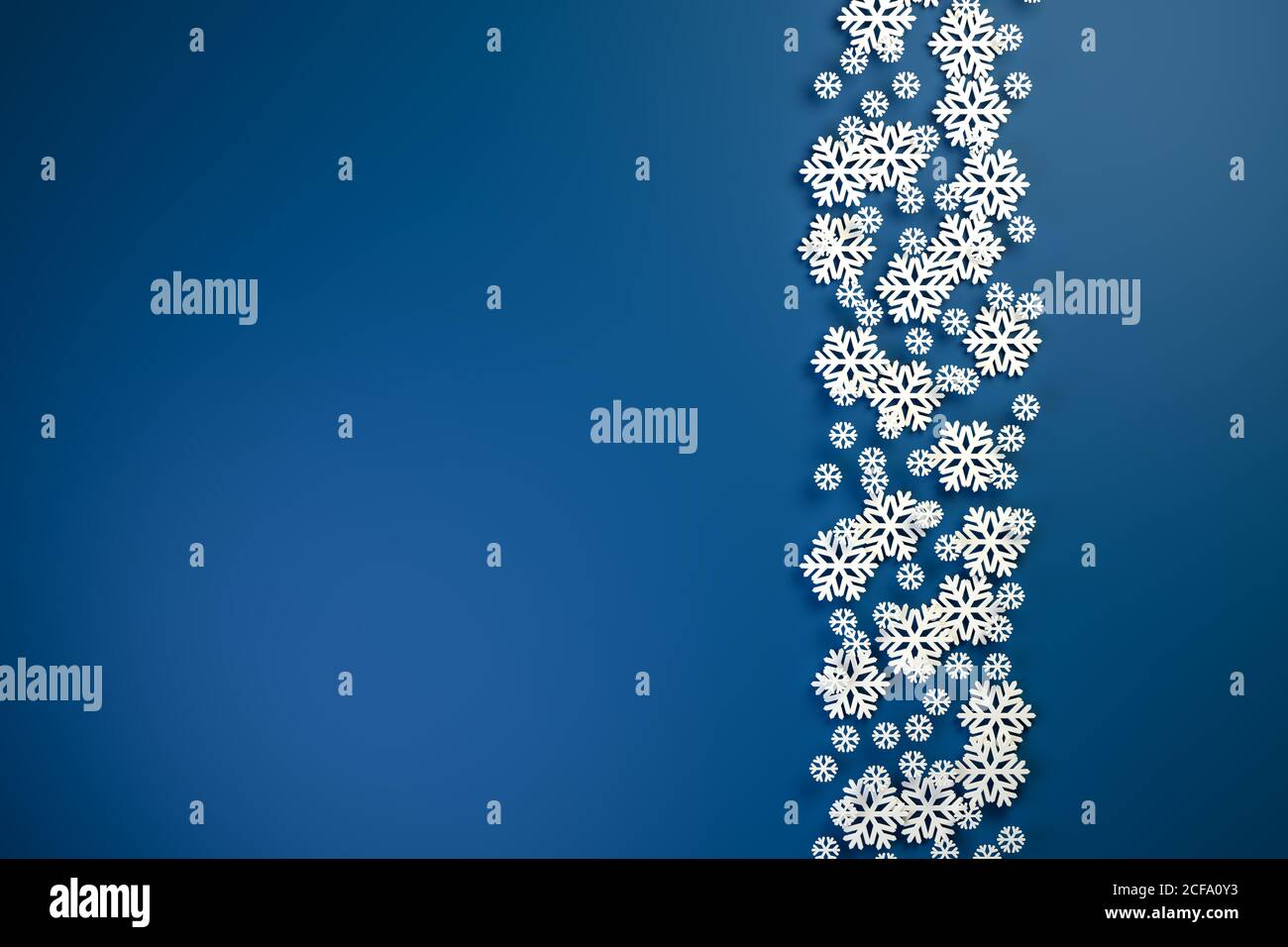 Christmas - happy holidays concept. White snow flakes pattern on ...