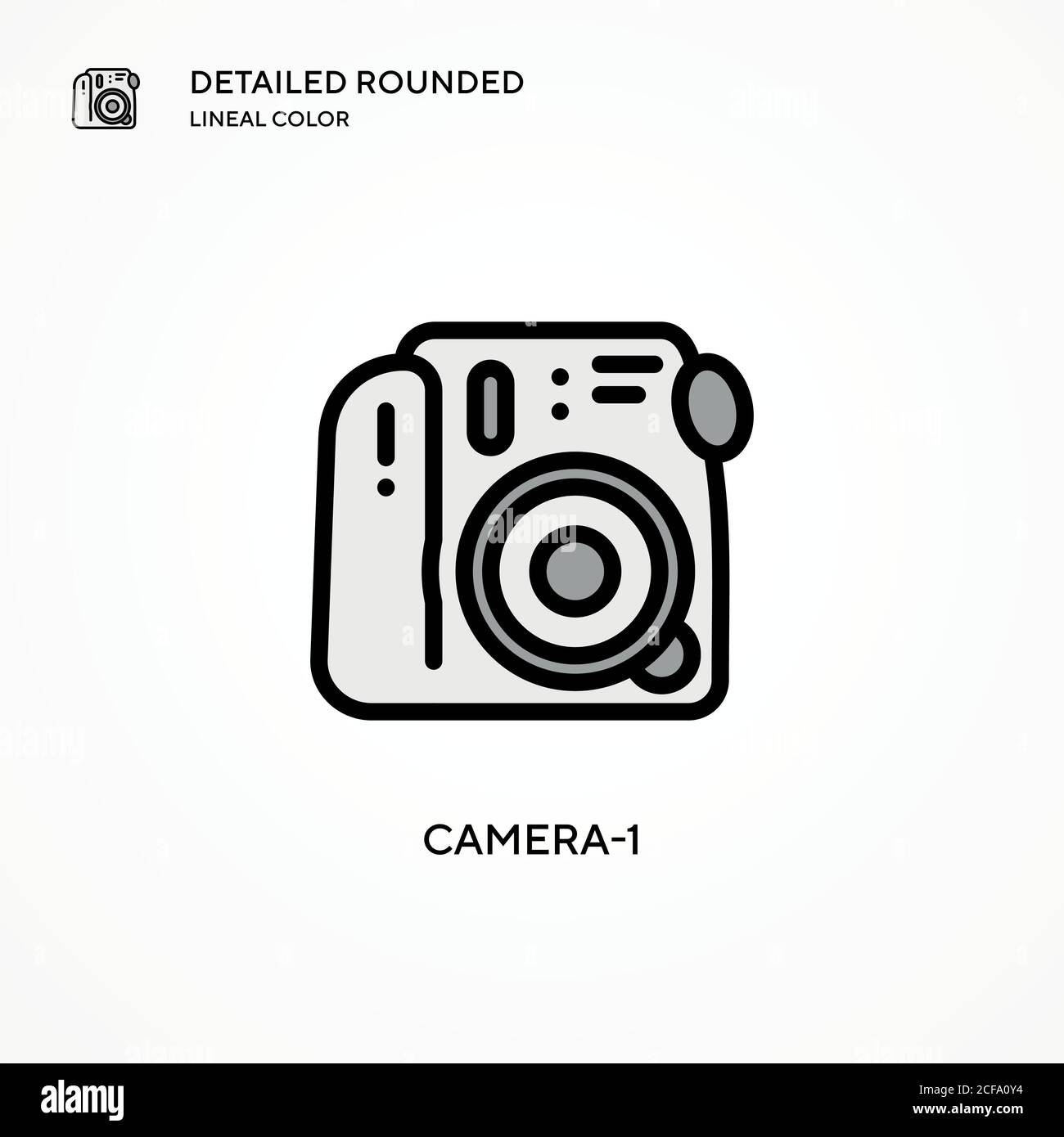 Camera-1 vector icon. Modern vector illustration concepts. Easy to edit ...