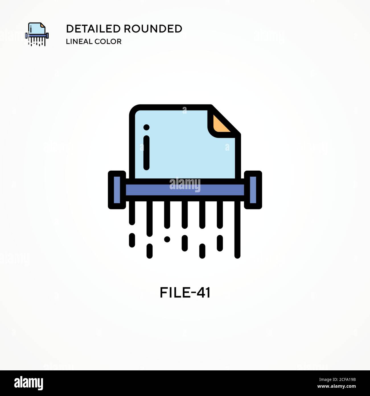 File-41 vector icon. Modern vector illustration concepts. Easy to edit ...