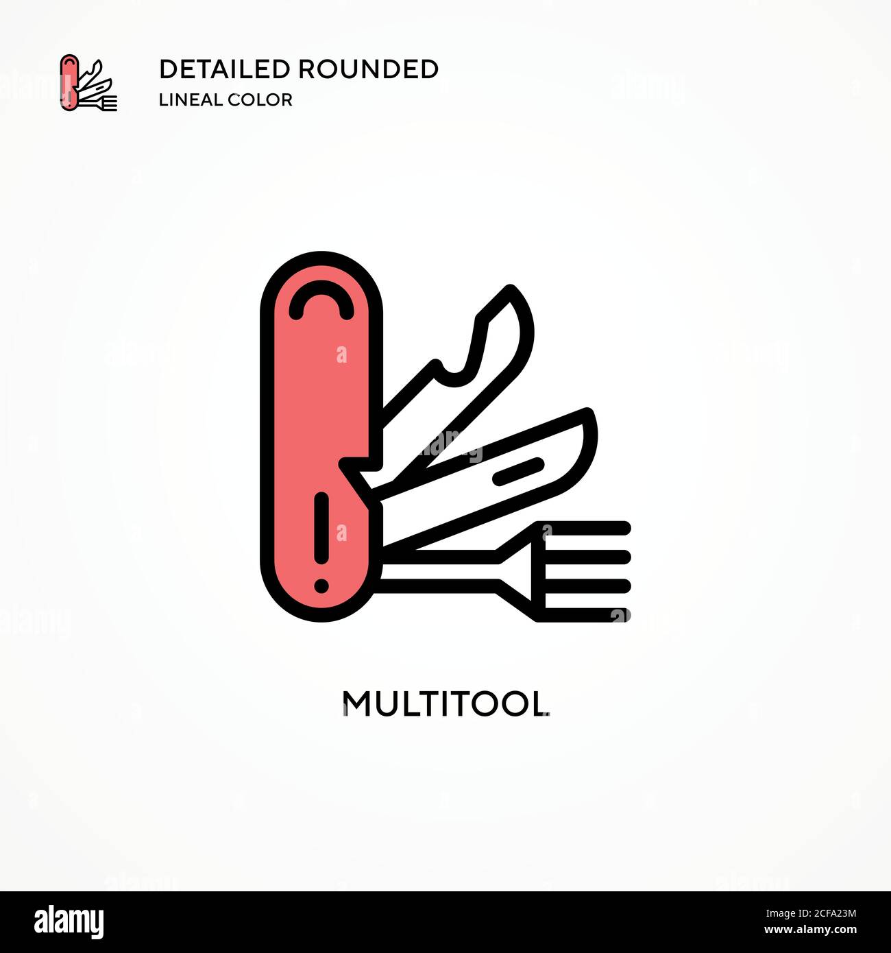 Multitool vector icon. Modern vector illustration concepts. Easy to ...