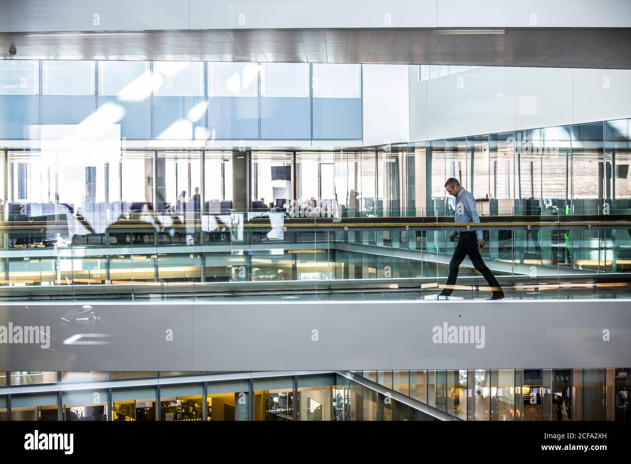 Large office premises, Central London, England, United Kingdom Stock ...