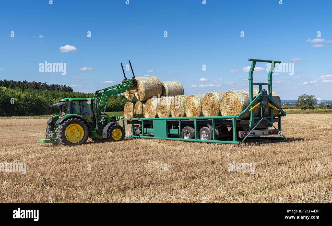 Double trailer hi-res stock photography and images - Alamy