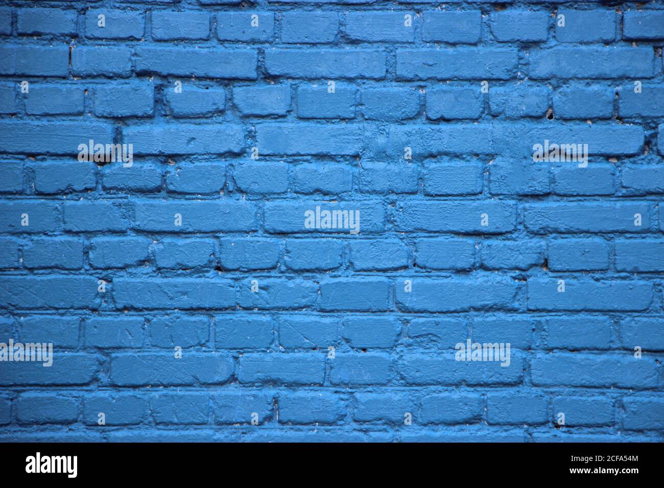 Blue Brick Grunge Background