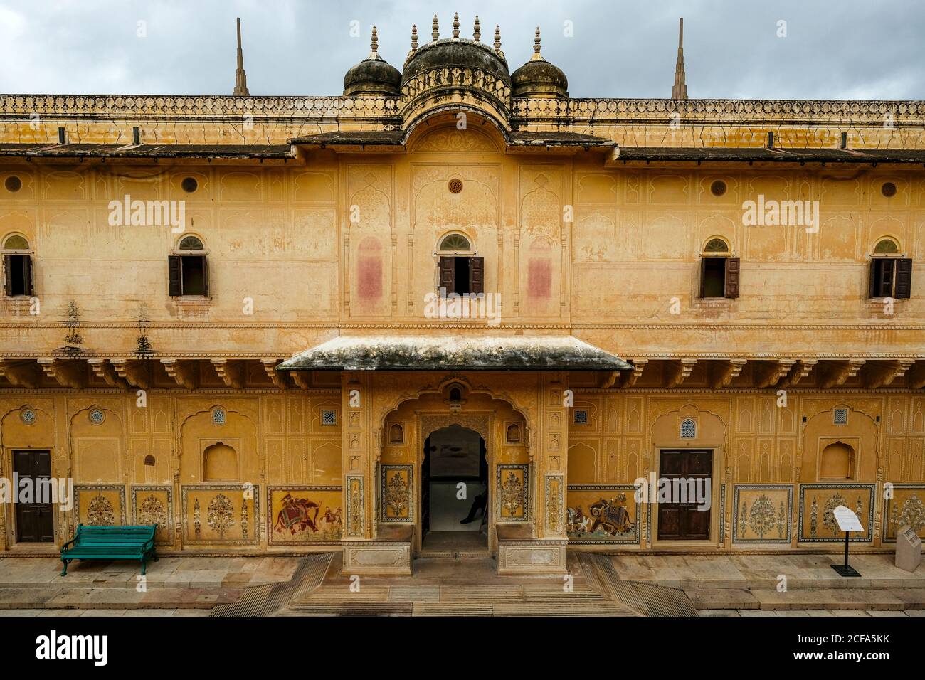 Jaipur, India - August 2020: View of the Nahargarh Fort, also known as ...