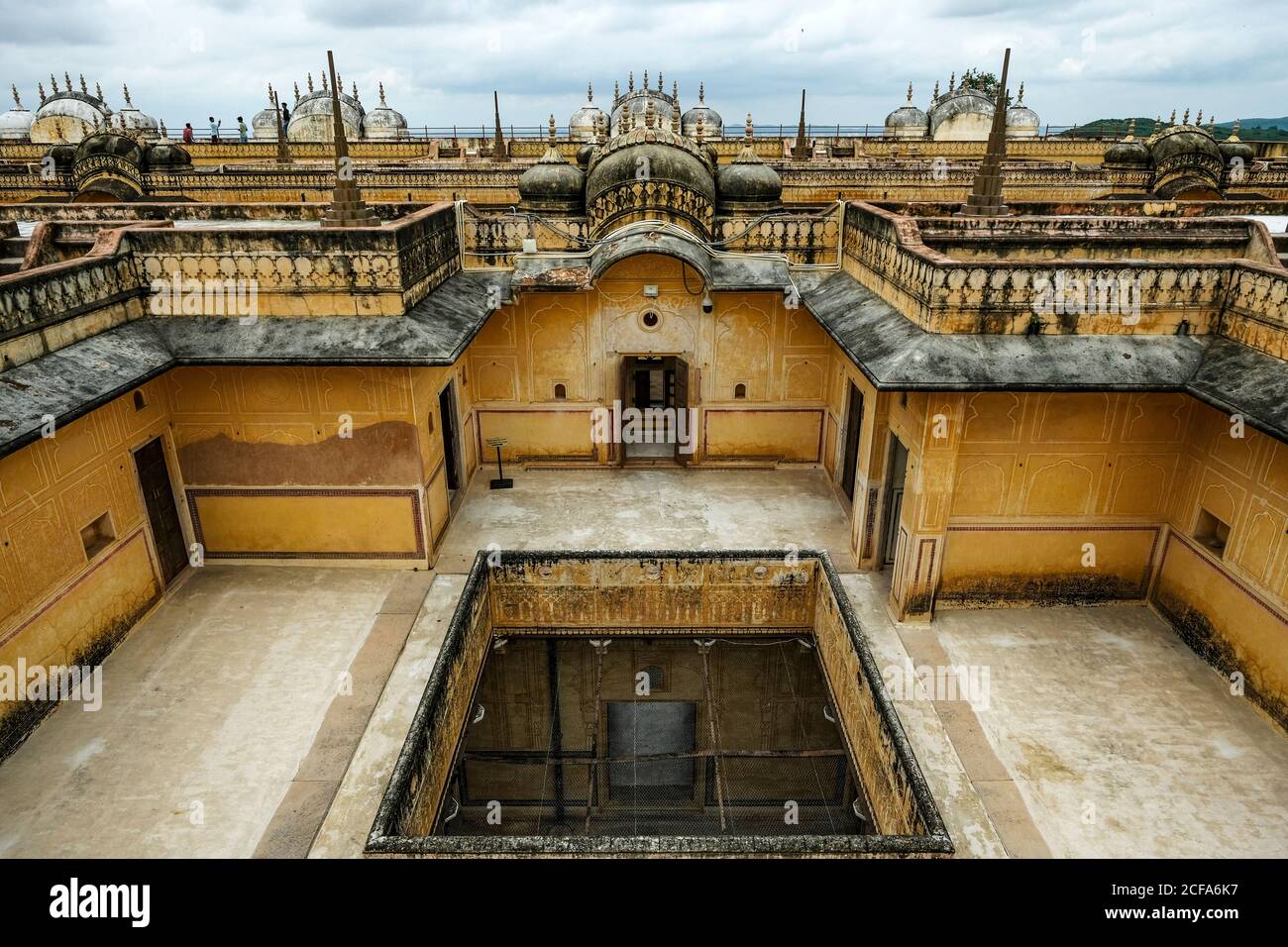Jaipur, India - August 2020: View of the Nahargarh Fort, also known as ...