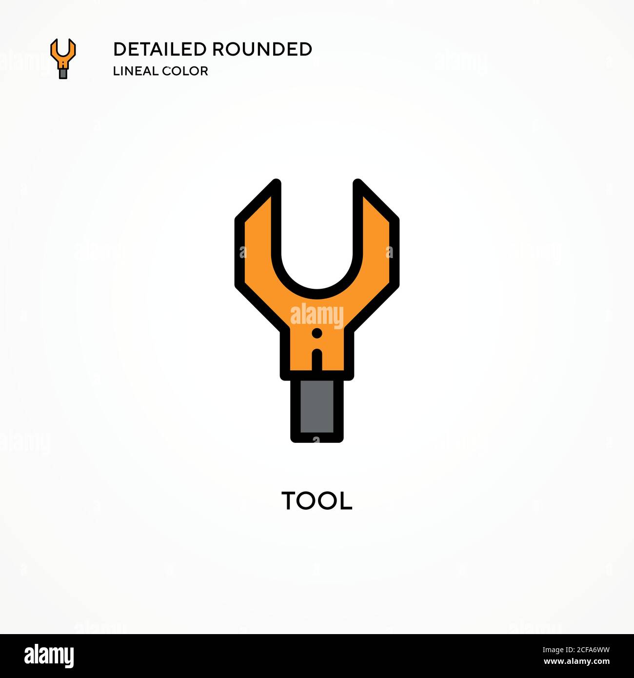 Tool vector icon. Modern vector illustration concepts. Easy to edit and ...