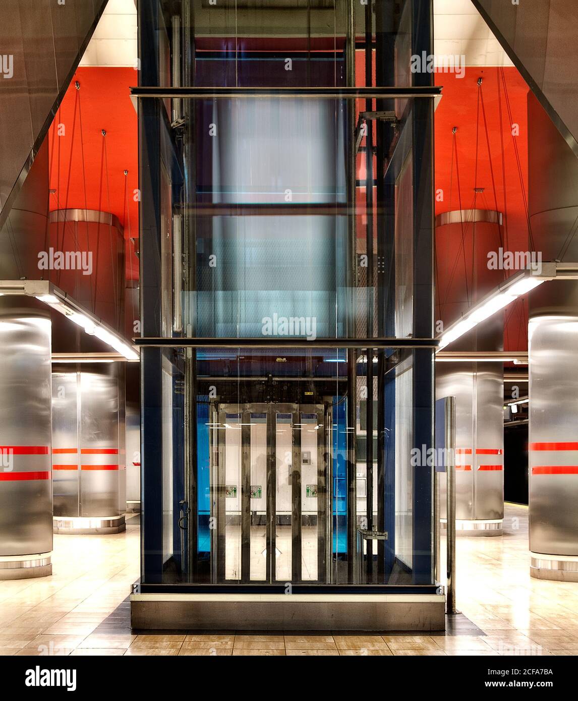 Contemporary elevator hi-res stock photography and images - Alamy