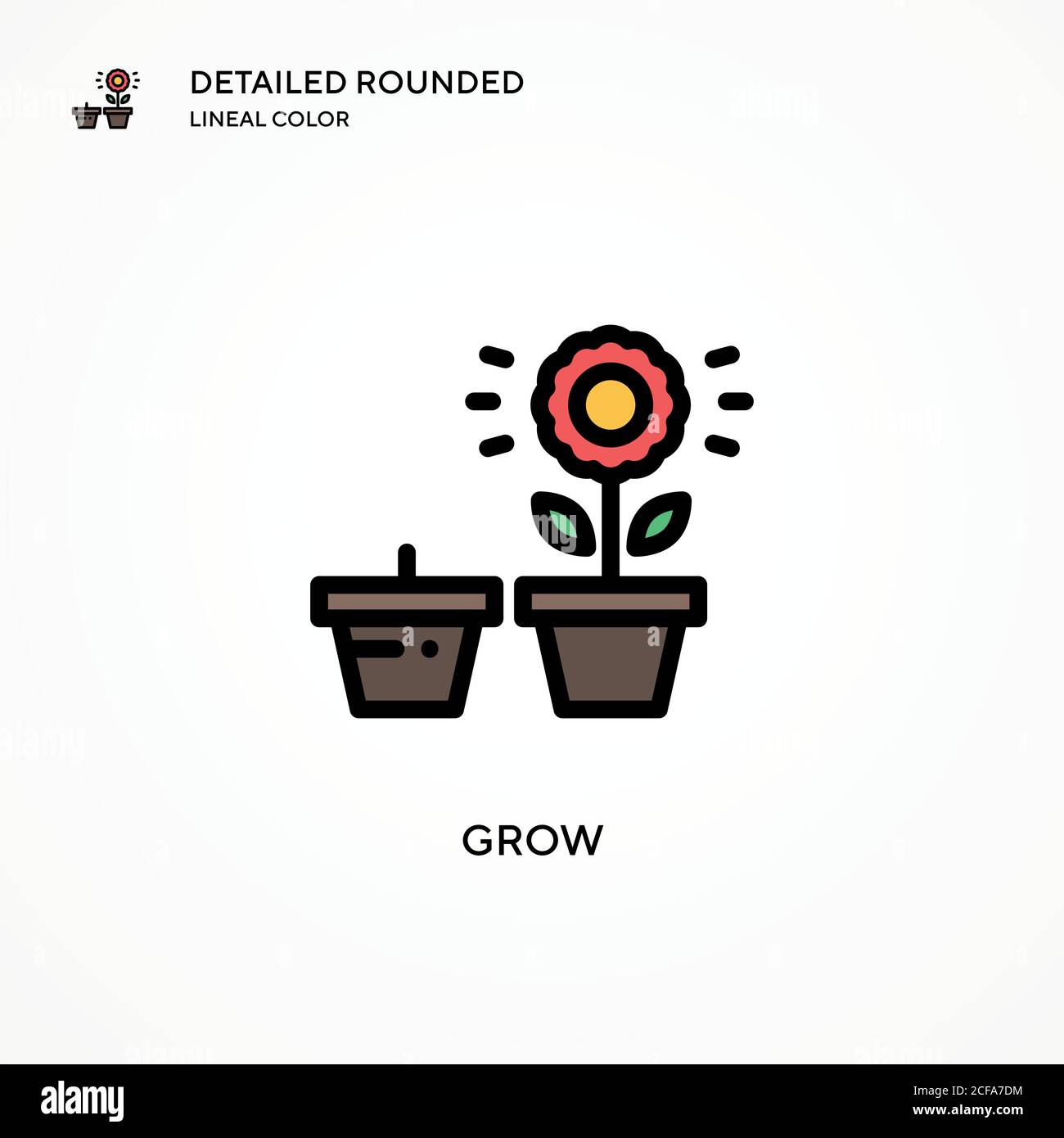 Concepts Sapling Stock Vector Images - Alamy