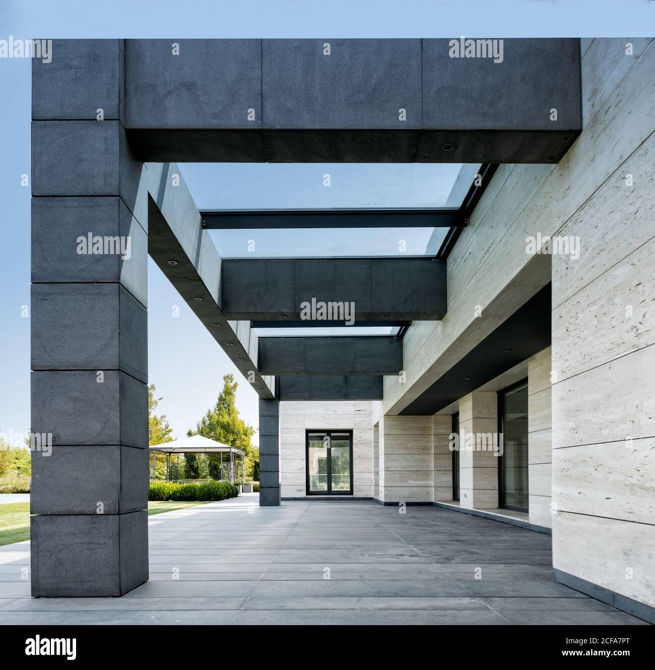 Simple Modern Stone Buildings