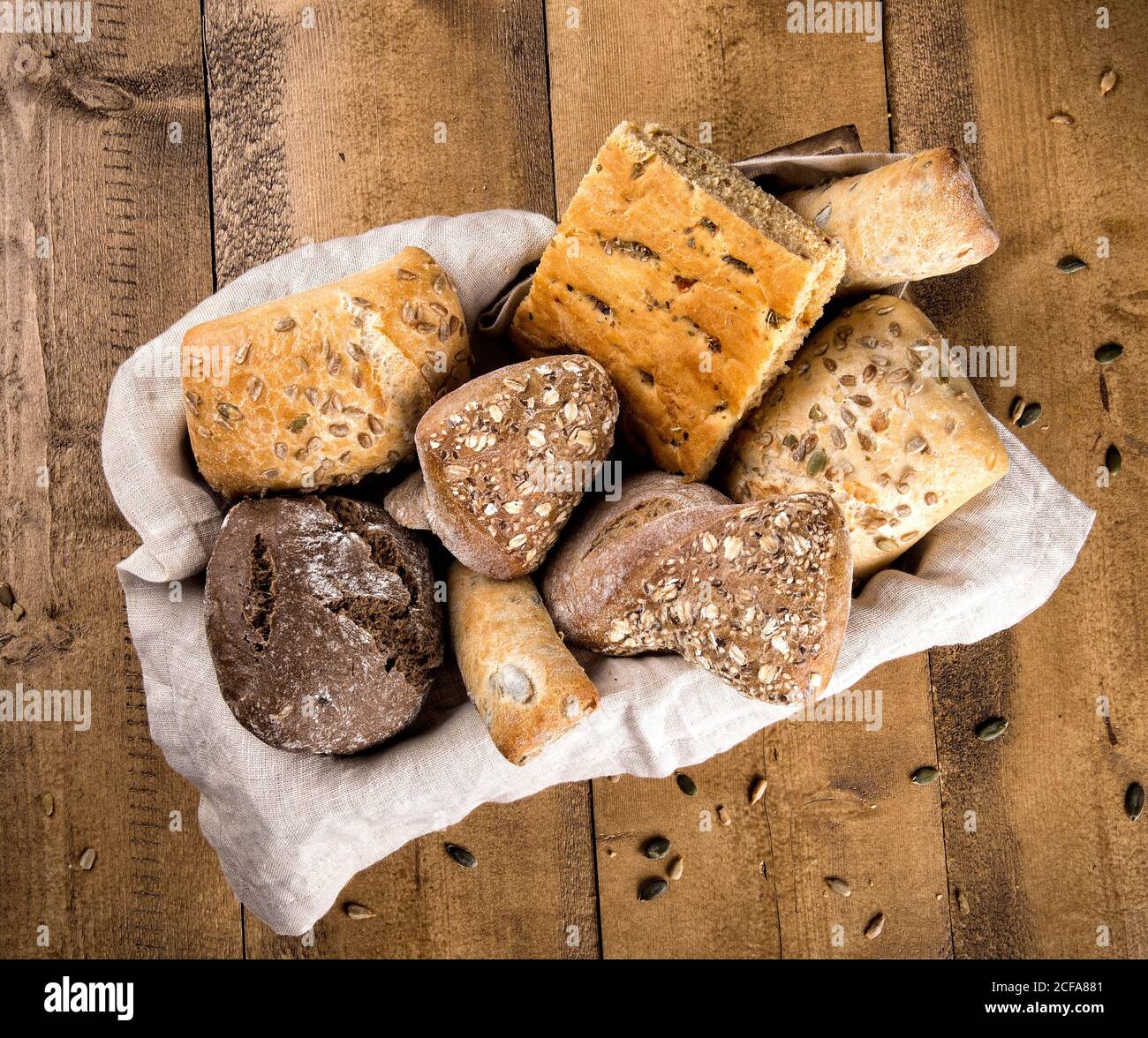 Various types loaves bread hi-res stock photography and images - Alamy