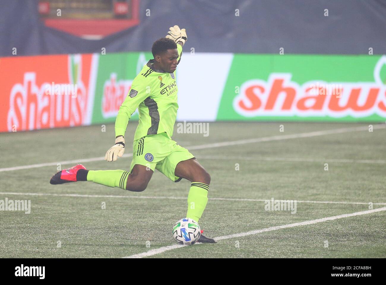 Gillette Stadium. 2nd Sep, 2020. MA, USA; New York City goalkeeper Sean ...