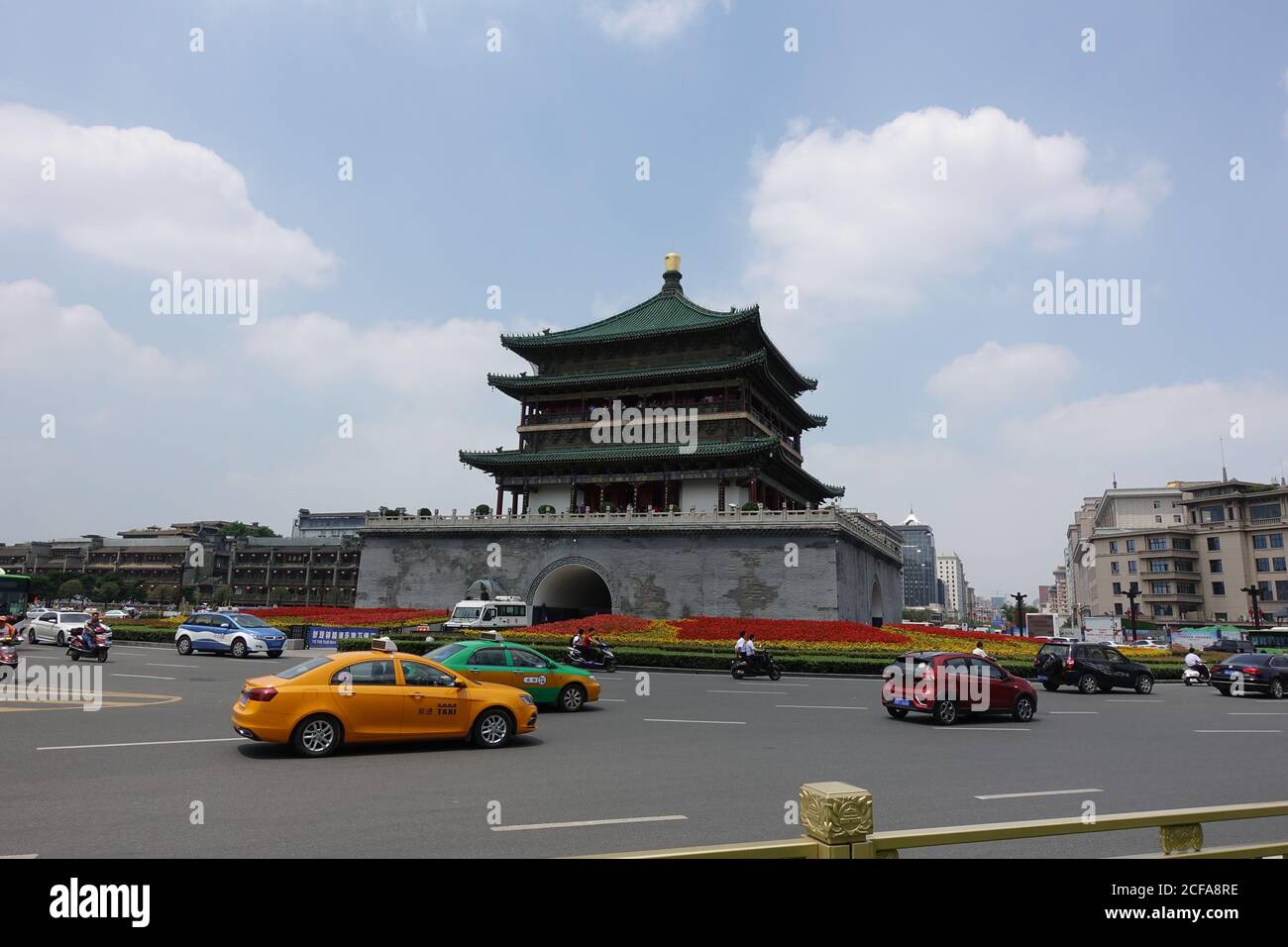 Xian City Walls Stock Photo - Alamy
