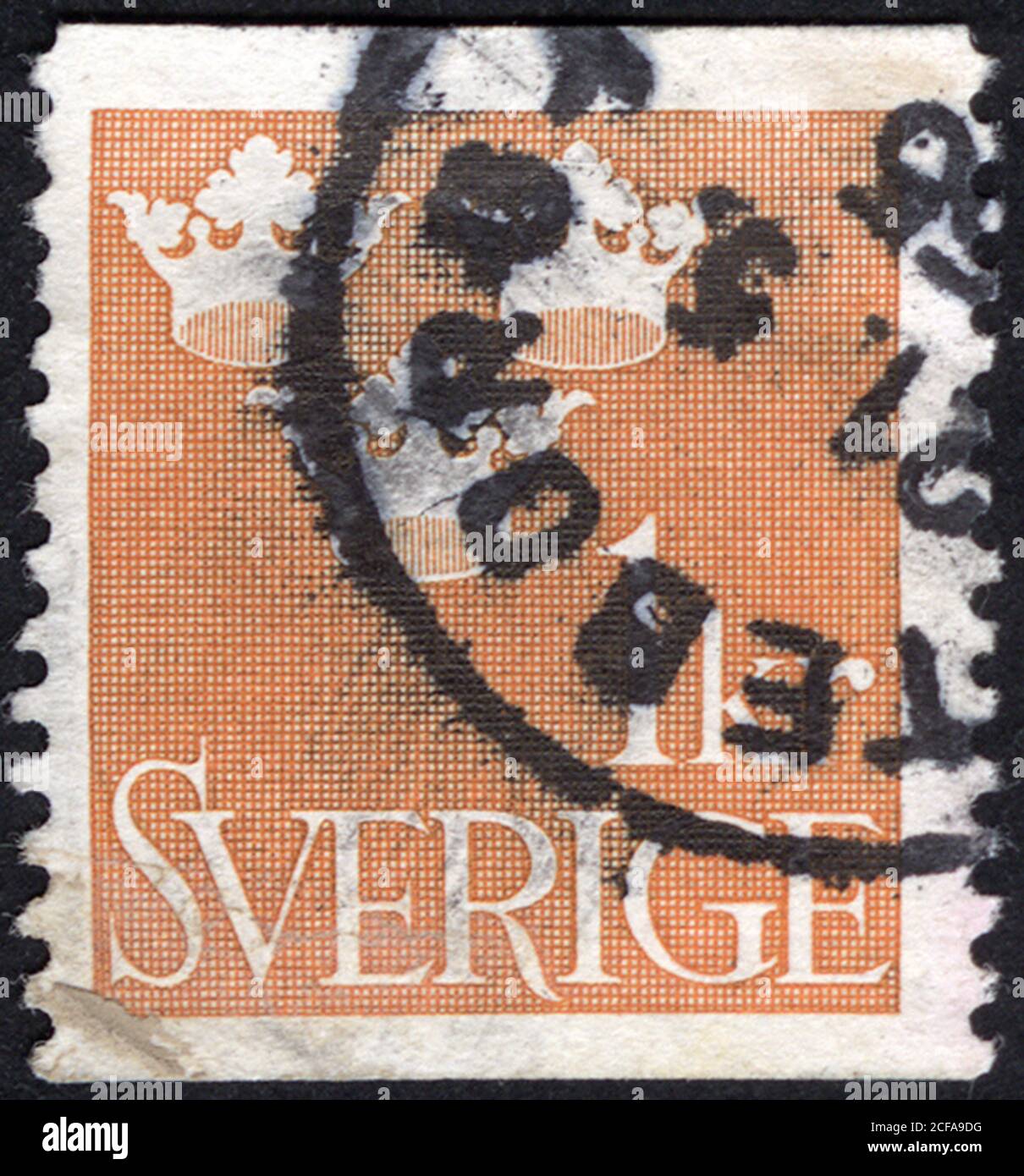 Sweden stamp hi-res stock photography and images - Alamy