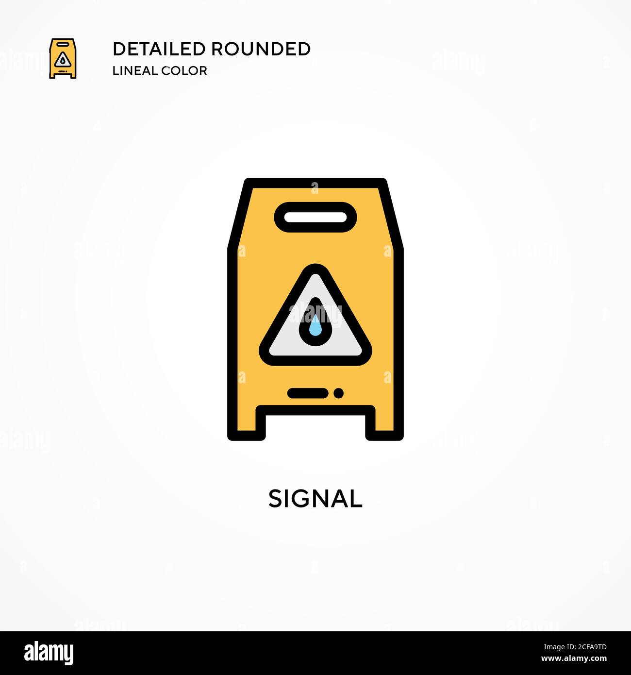 Signal vector icon. Modern vector illustration concepts. Easy to edit ...