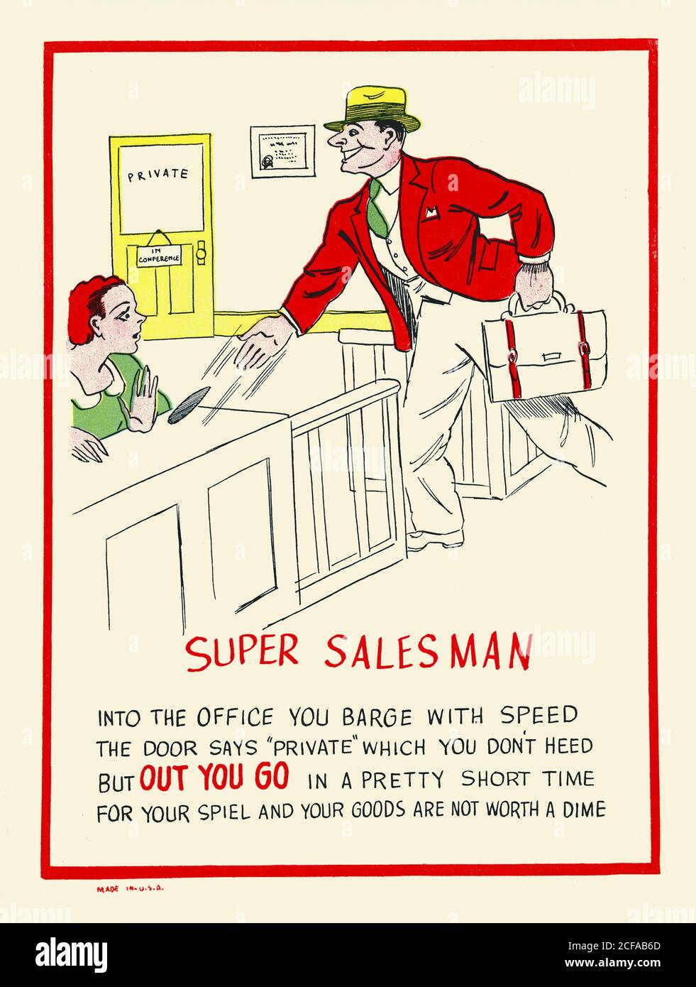 Slick salesman hi-res stock photography and images - Alamy