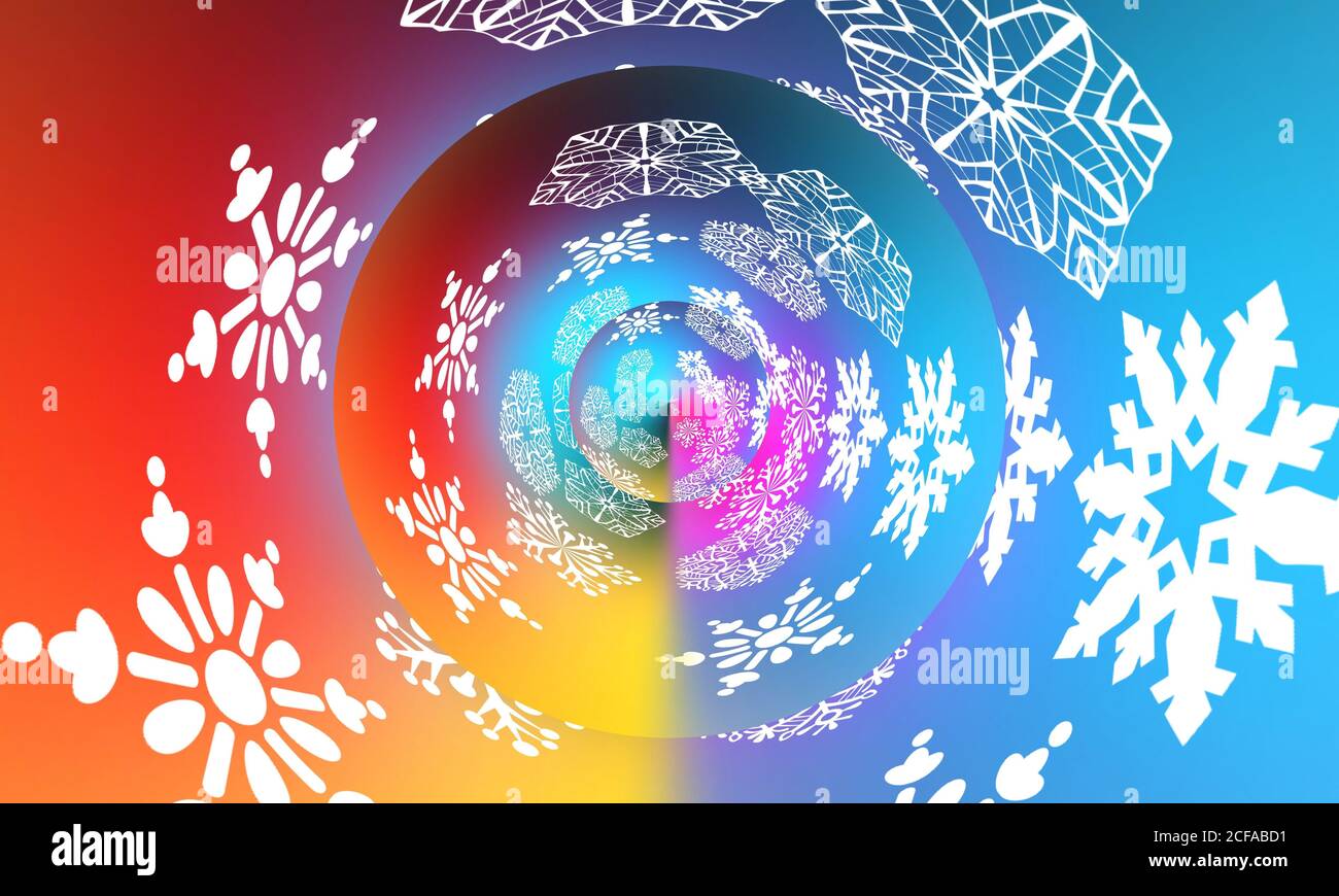 Interesting colorful vibrant illustration for cool background or ...