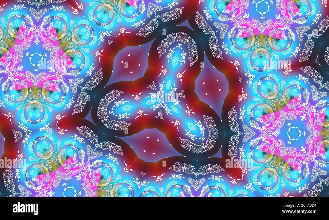 Interesting colorful vibrant illustration for cool background or ...
