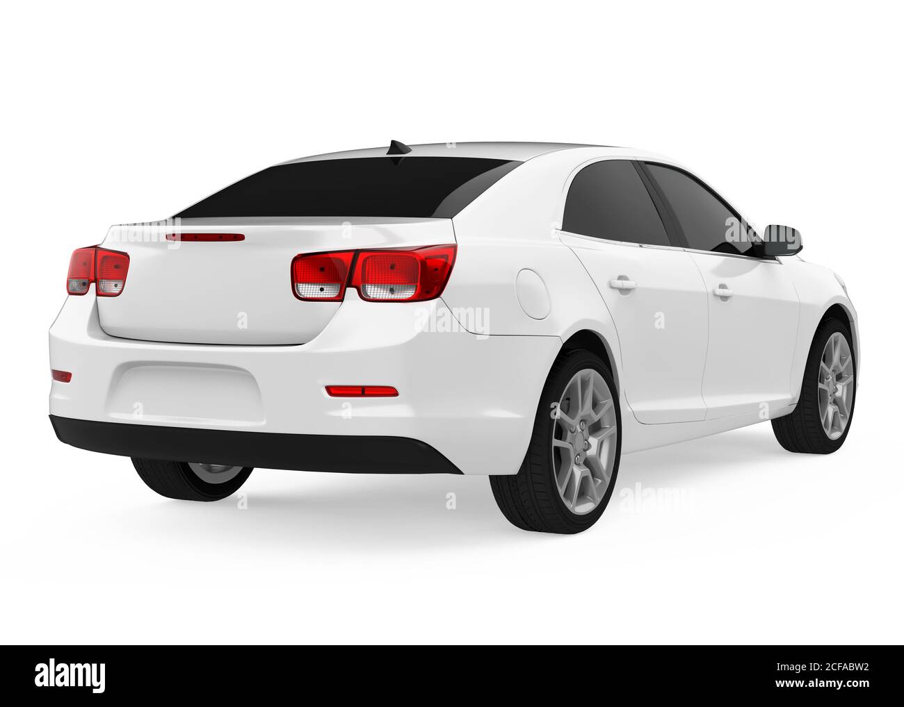 Sedan Car Isolated Stock Photo - Alamy
