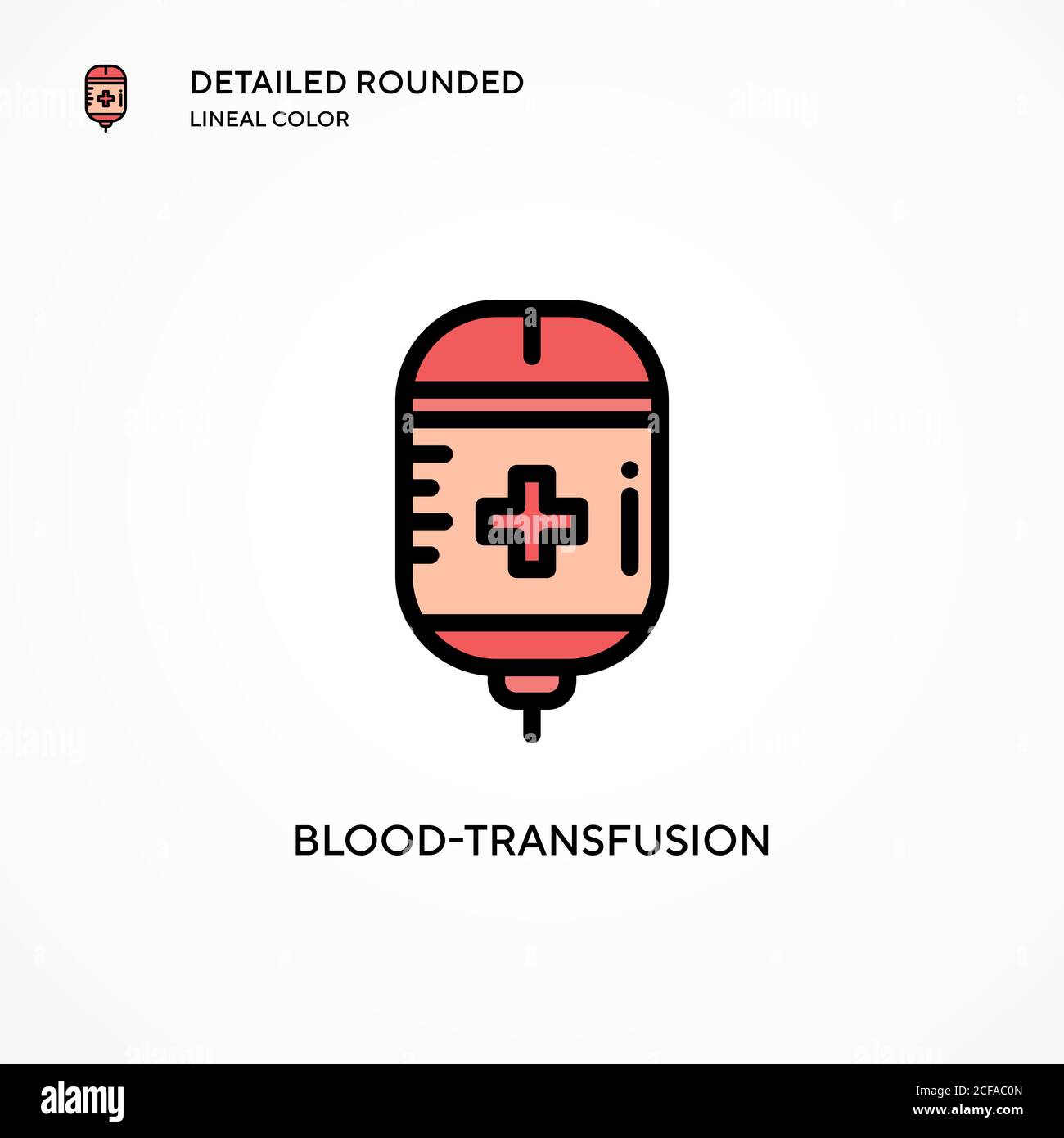 Blood-transfusion vector icon. Modern vector illustration concepts ...