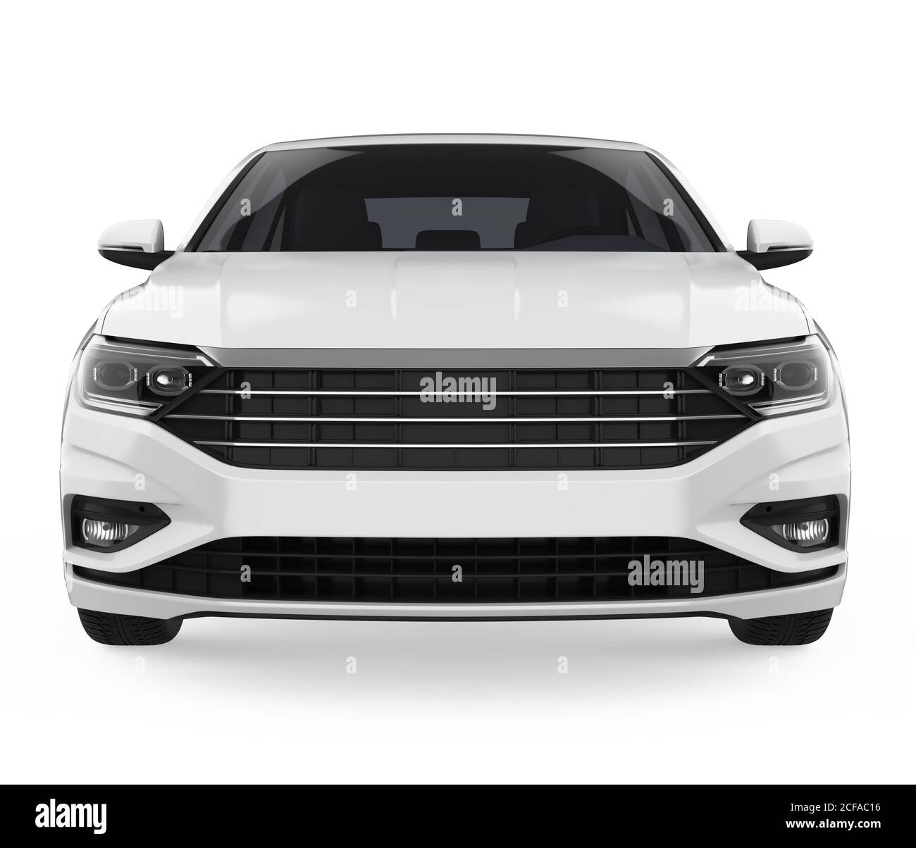 Sedan Car Isolated Stock Photo - Alamy