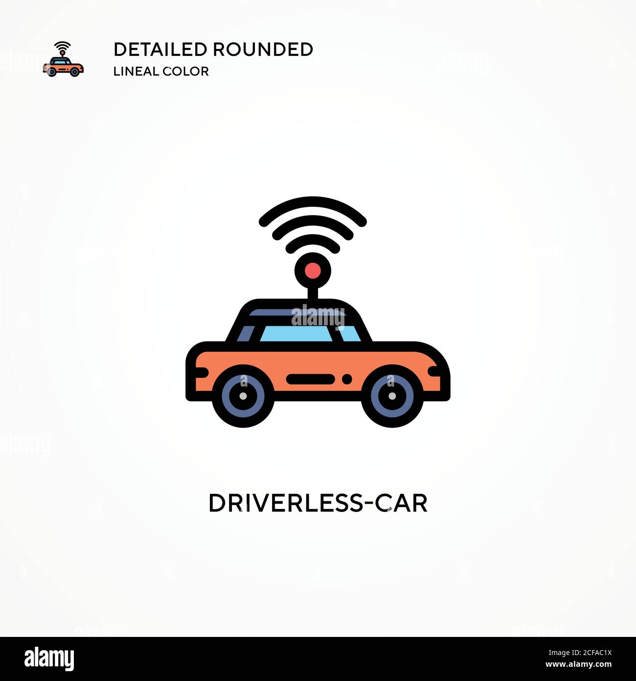 Woman smart driving Stock Vector Images - Alamy