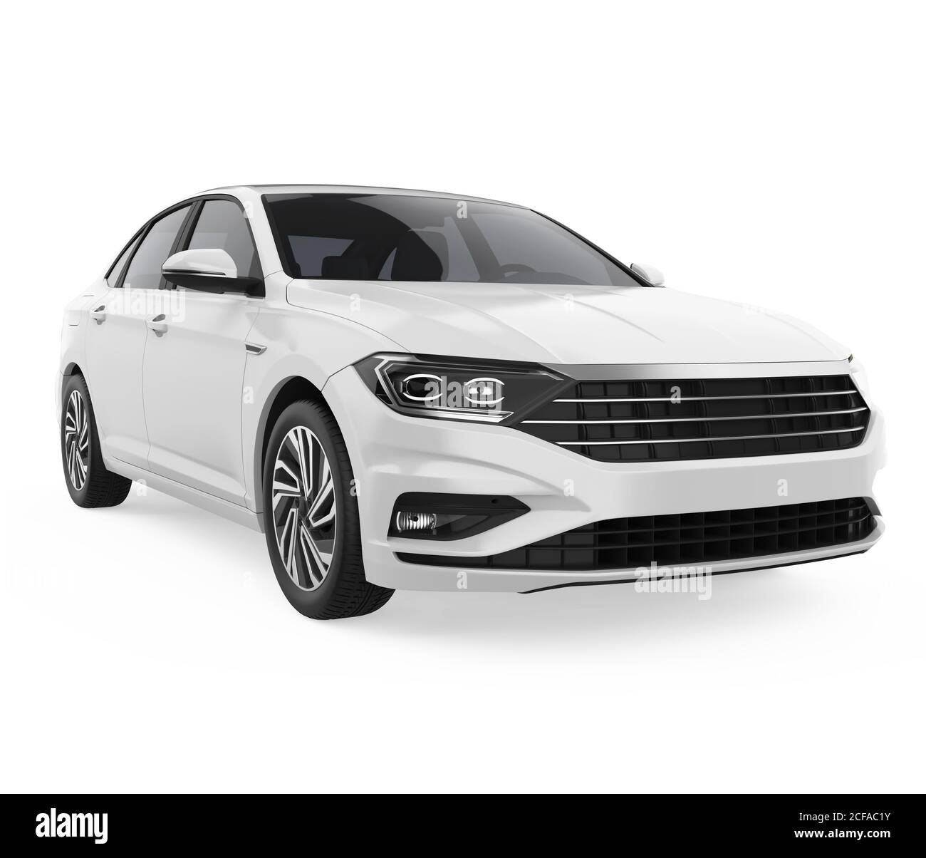 3d sedan car hi-res stock photography and images - Alamy