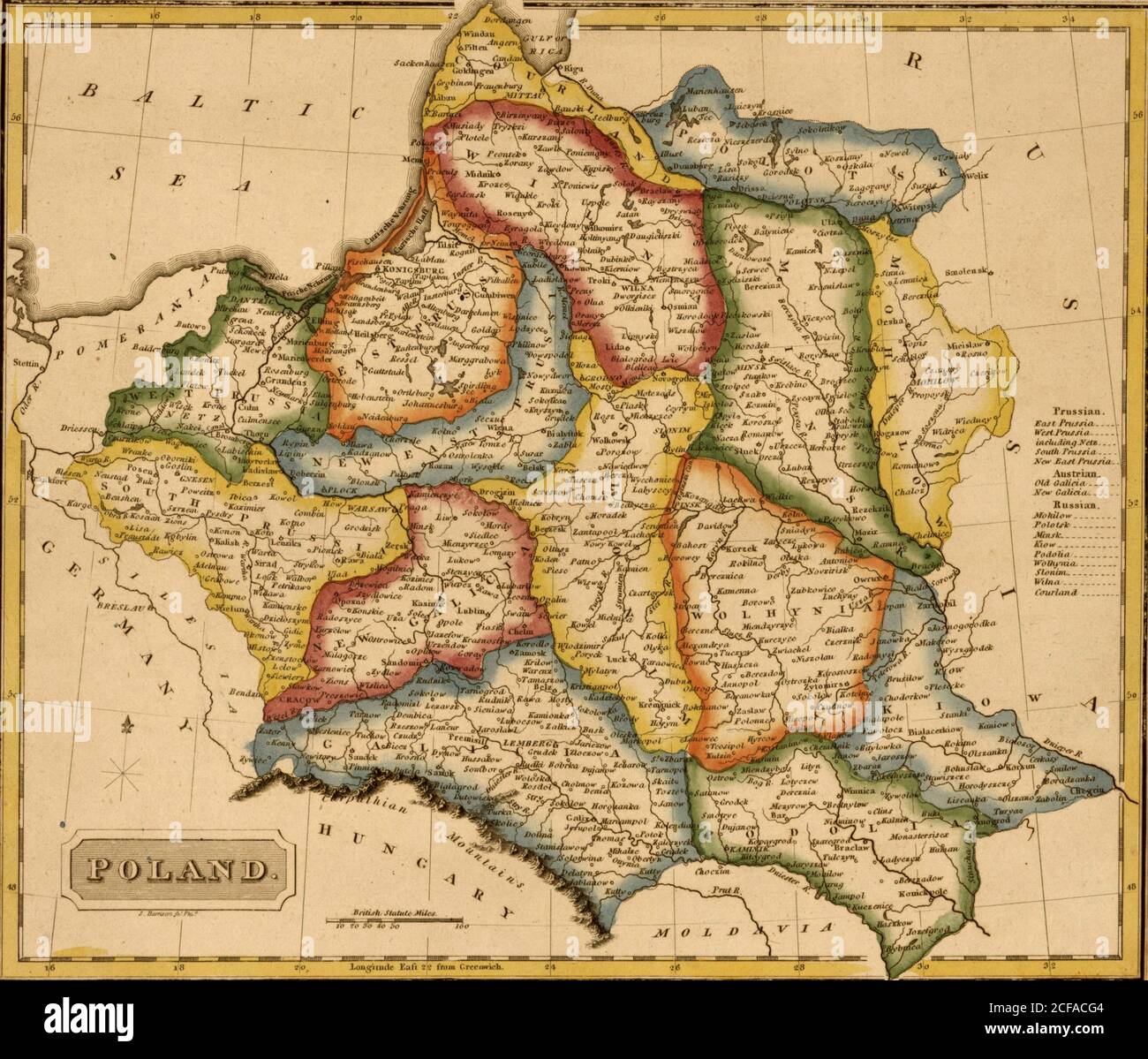 Maps of poland hi-res stock photography and images - Alamy