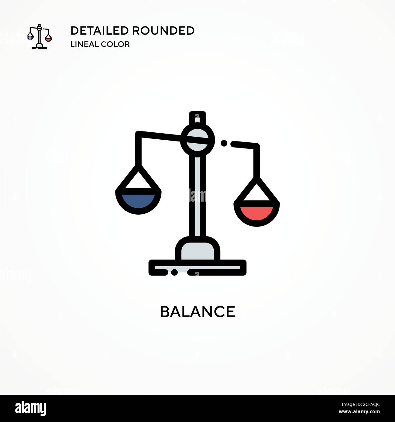 Balance vector icon. Modern vector illustration concepts. Easy to edit ...