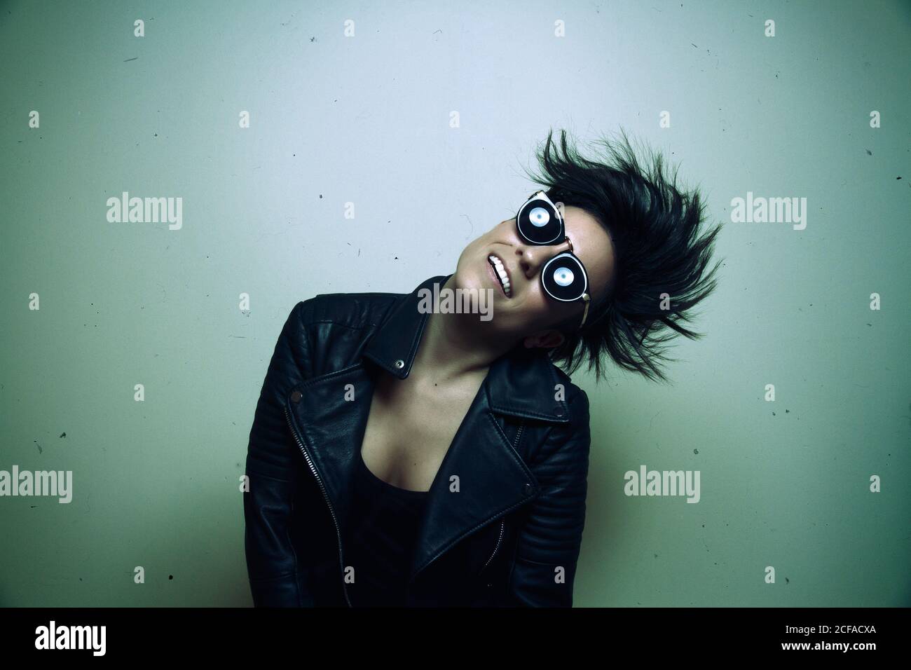 Female punk rocker hi-res stock photography and images - Alamy
