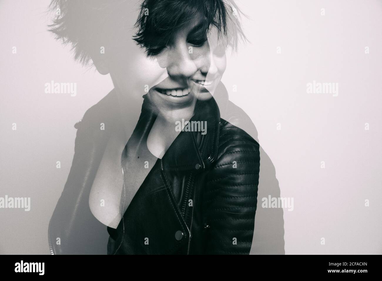 Female punk rocker hi-res stock photography and images - Alamy