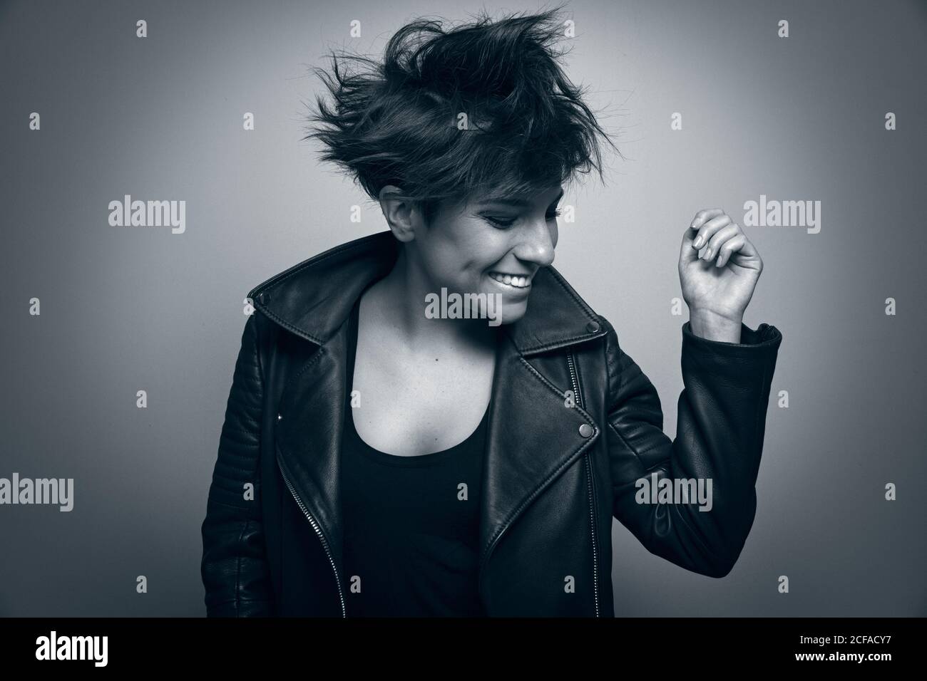 Female punk rocker hi-res stock photography and images - Alamy