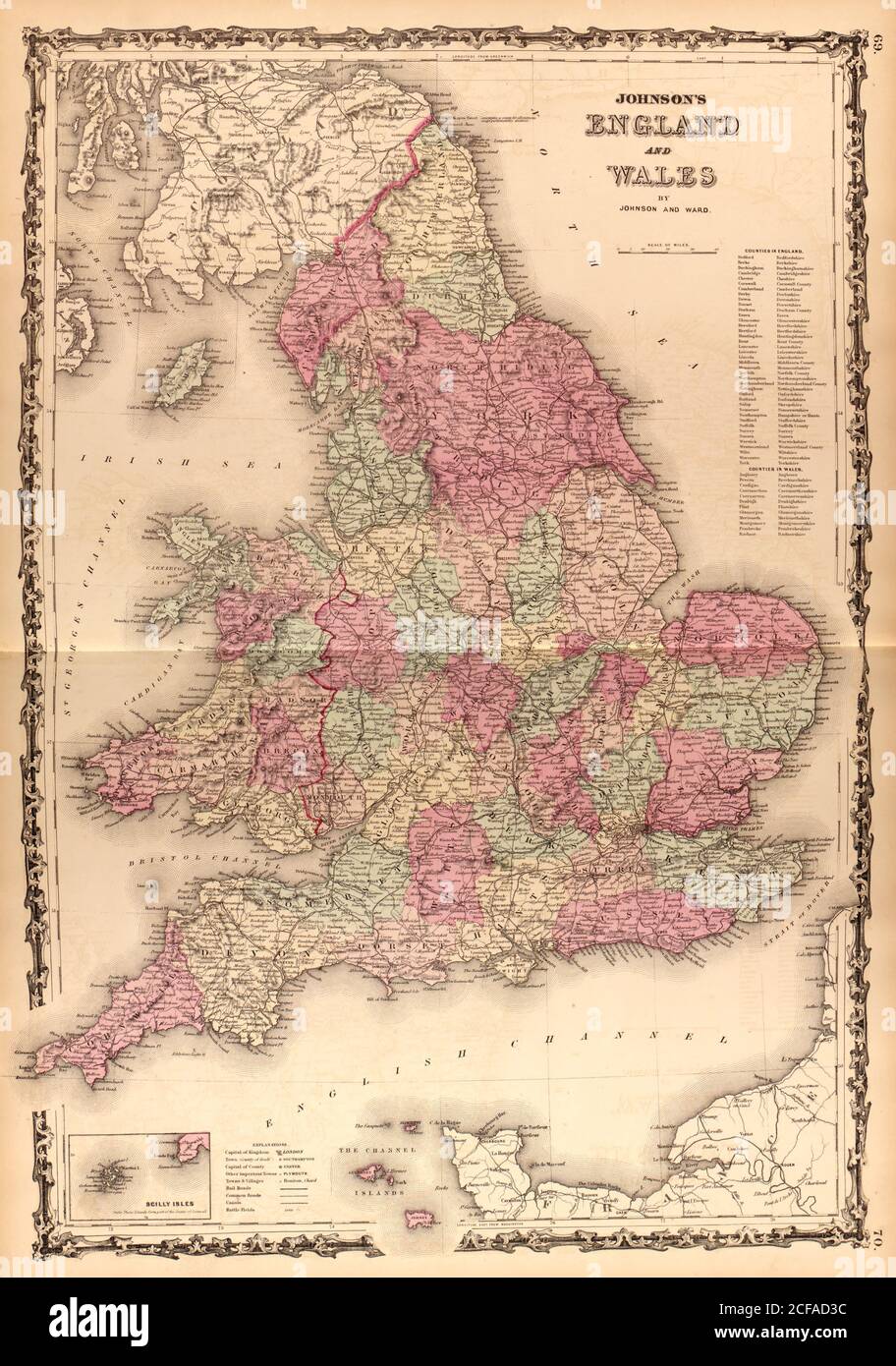 Maps of britain hi-res stock photography and images - Alamy