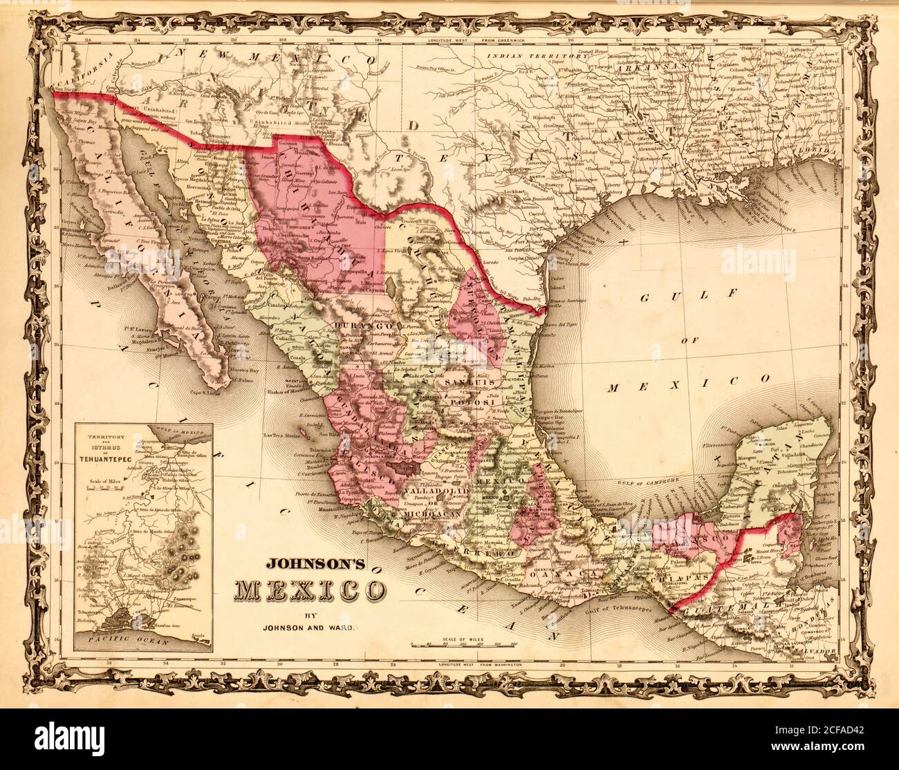 Maps of mexico hi-res stock photography and images - Alamy