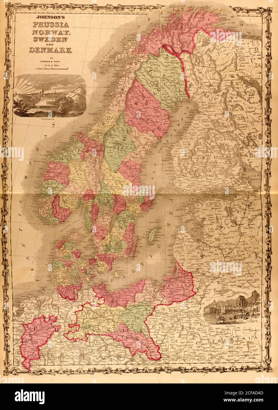 Maps of denmark hi-res stock photography and images - Alamy