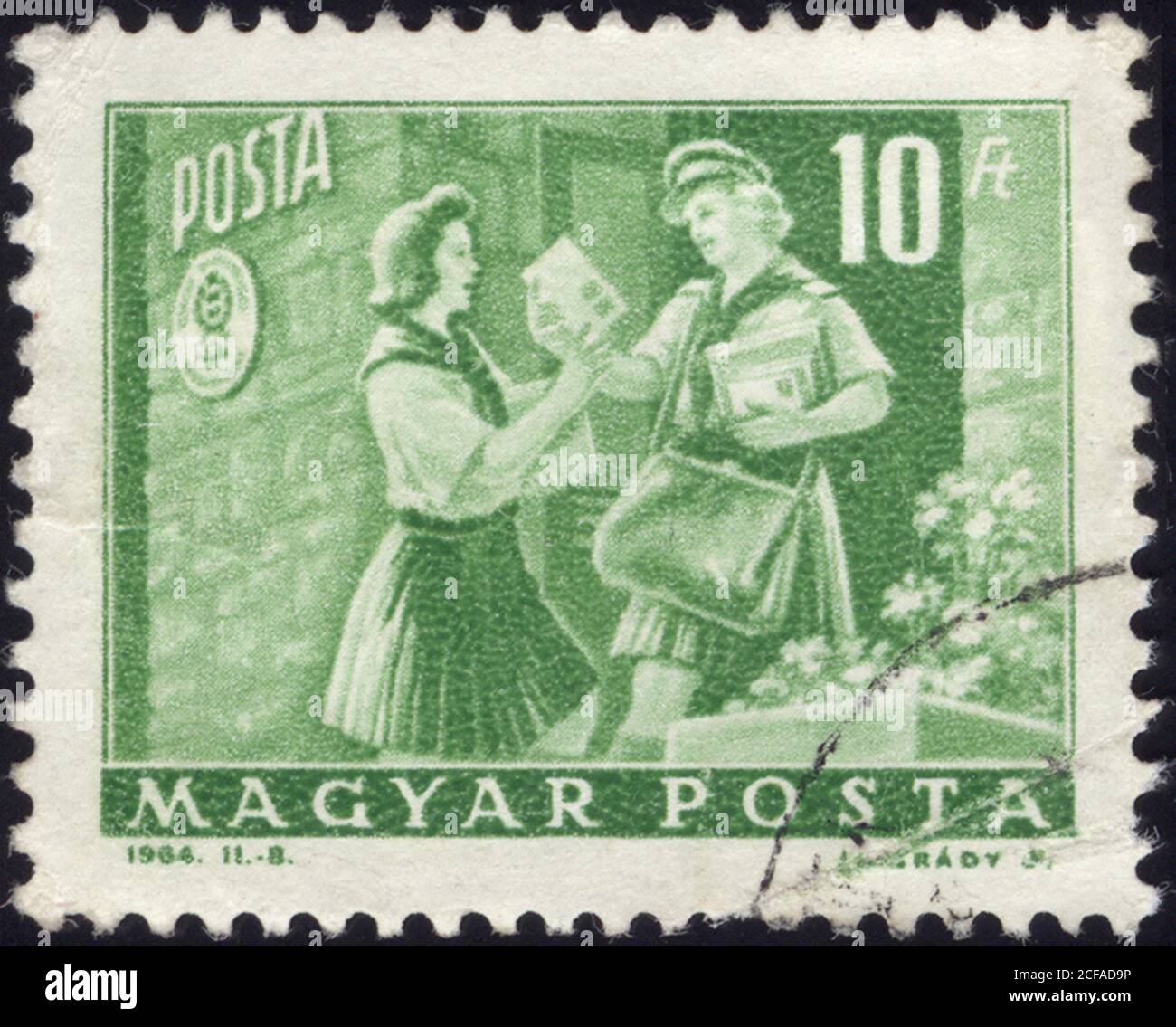 Hungary stamp hi-res stock photography and images - Alamy