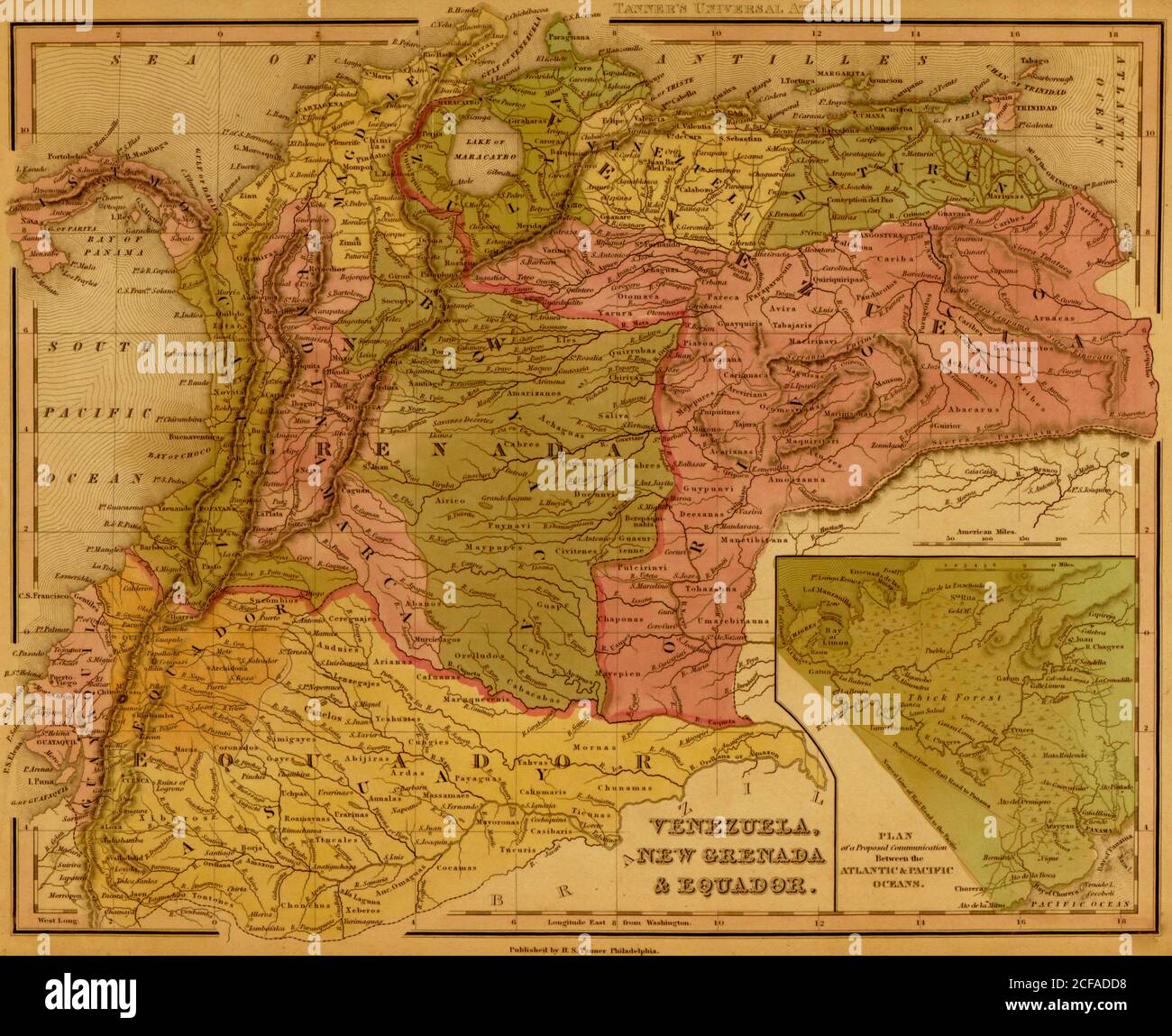 Maps of venezuela hi-res stock photography and images - Alamy