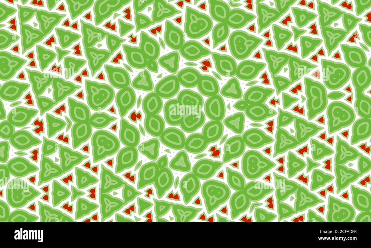 Interesting vibrant illustration in green color for cool background or ...