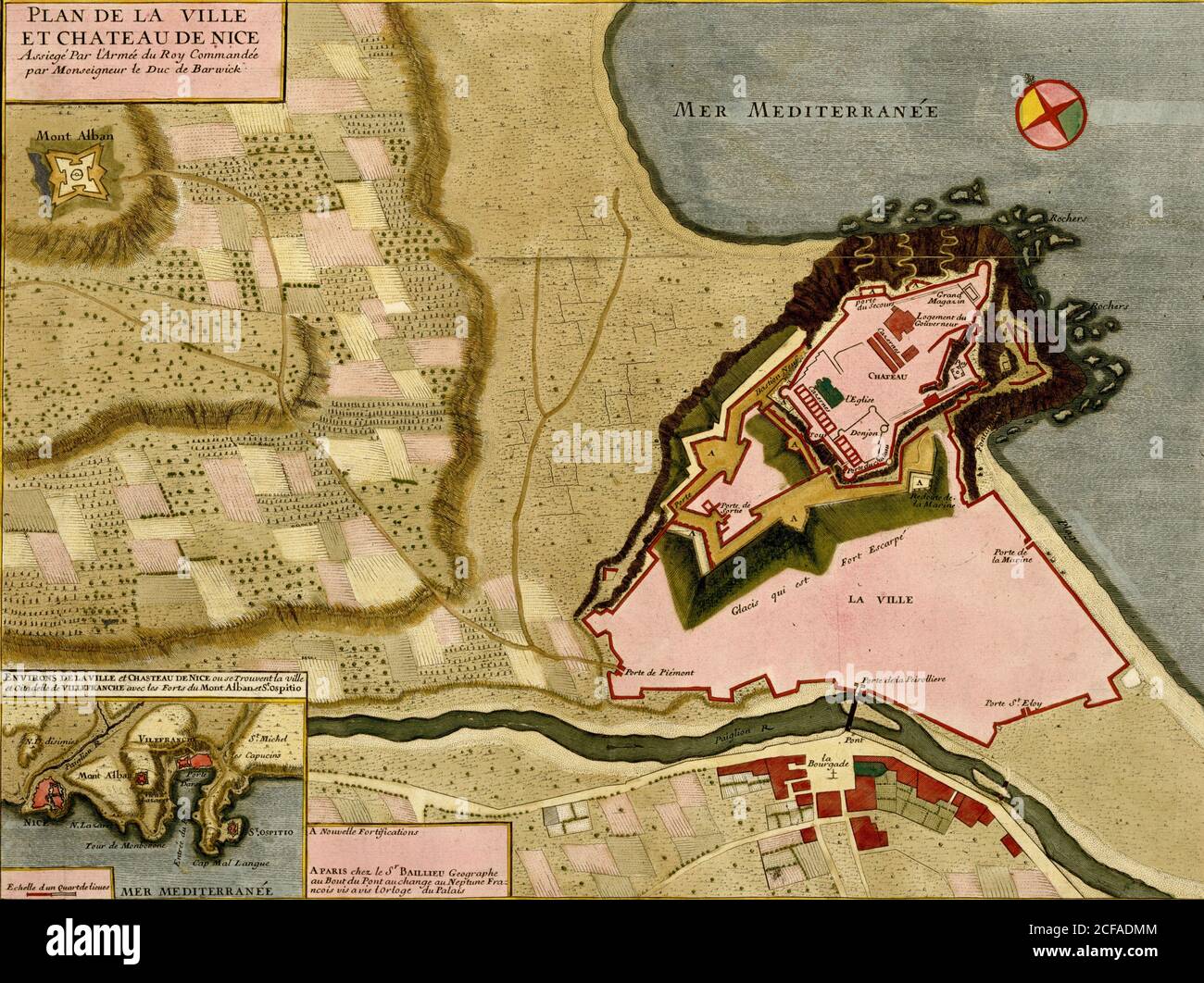 Medieval french maps hi-res stock photography and images - Alamy