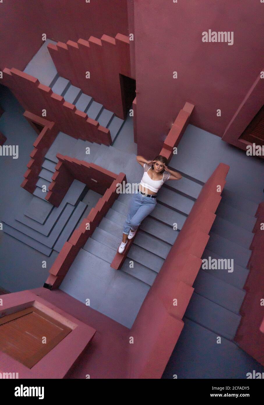 Model Pose Lying Down High Resolution Stock Photography and Images - Alamy