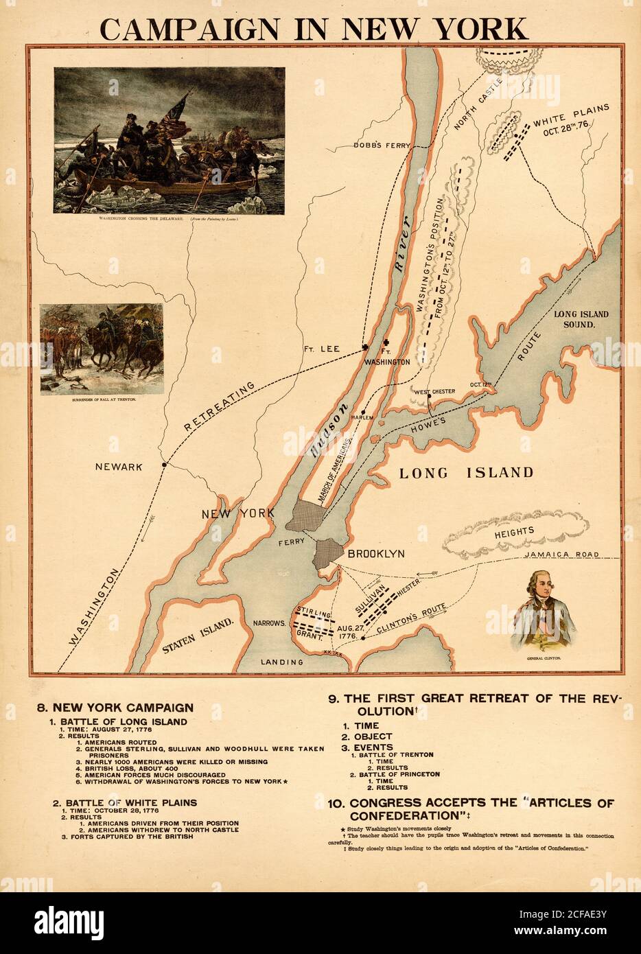 Revolutionary war maps hi-res stock photography and images - Alamy