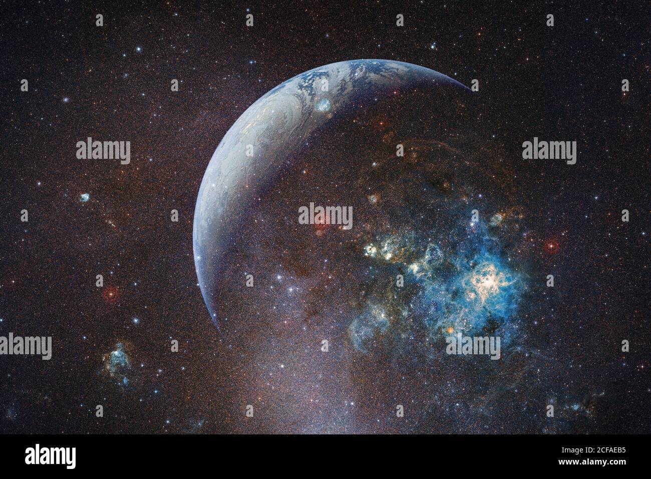 Planet Earth. Science fiction wallpaper. Elements of this image ...