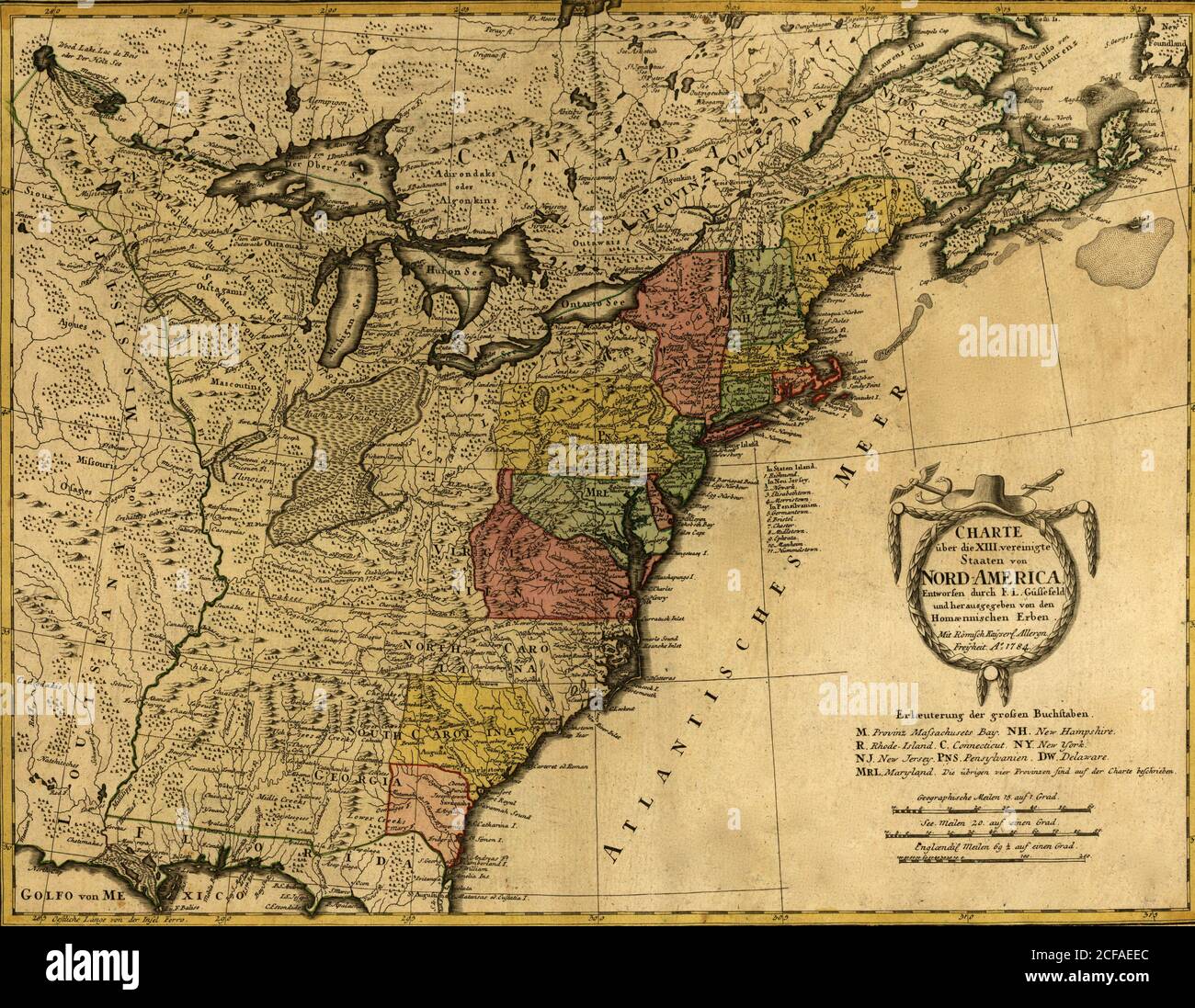 Eighteenth century map hi-res stock photography and images - Alamy