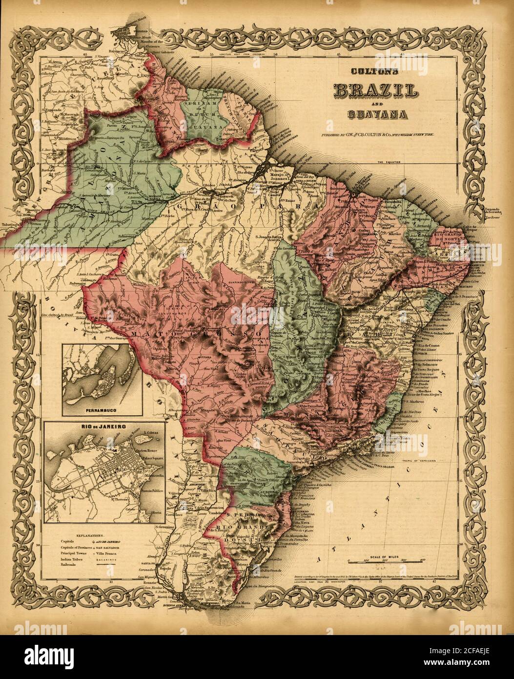 Maps of brazil hi-res stock photography and images - Alamy
