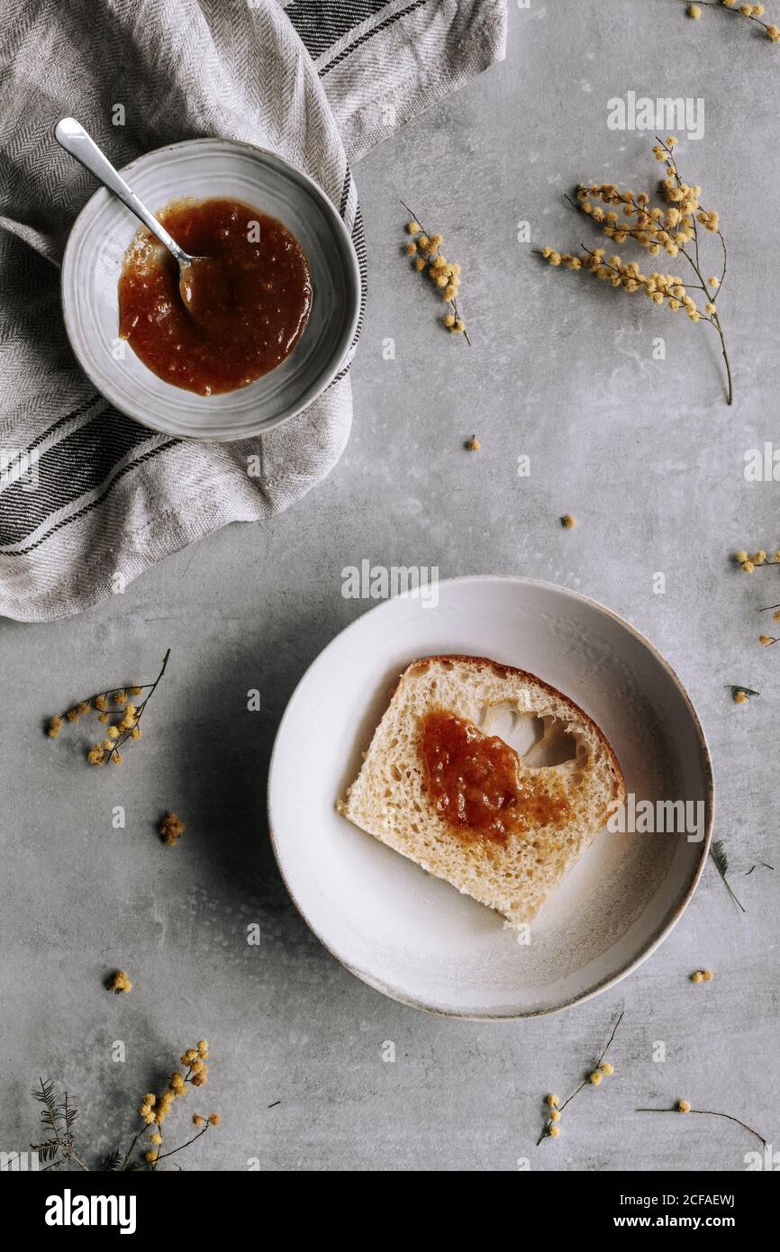 Jam smeared hi-res stock photography and images - Alamy