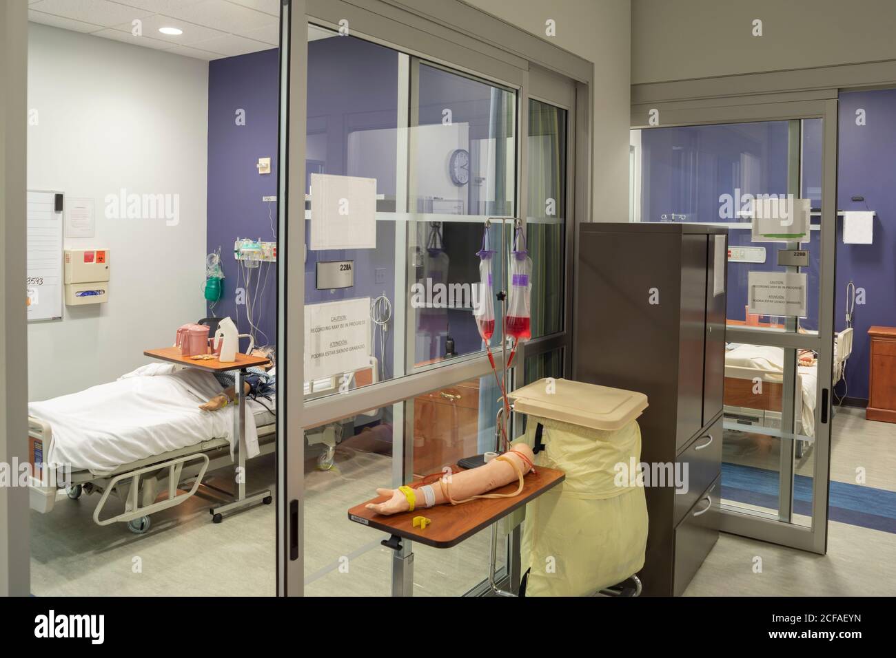 Hospital simulation room hi-res stock photography and images - Alamy