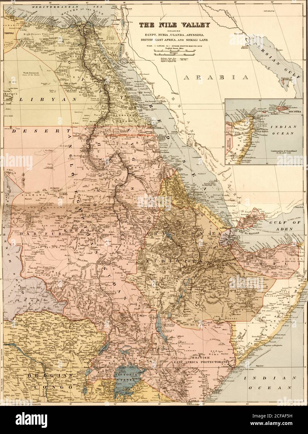 The nile maps hi-res stock photography and images - Alamy