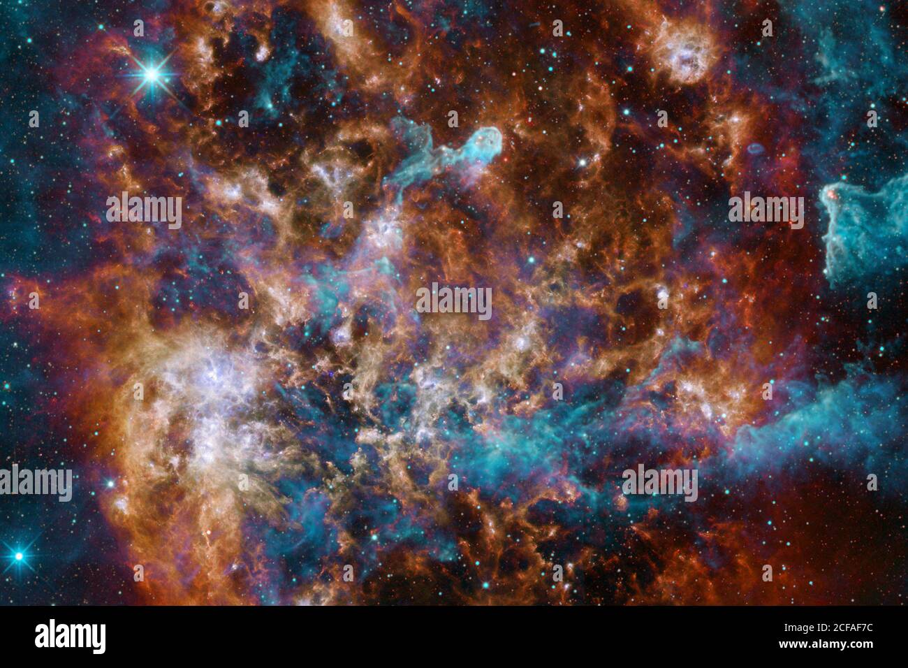 Cluster of stars. Starfield. Nebula. Elements of this image furnished ...