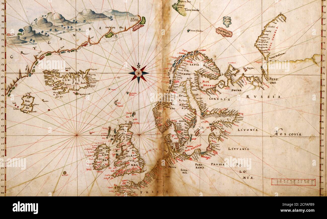 1630 map of europe hi-res stock photography and images - Alamy