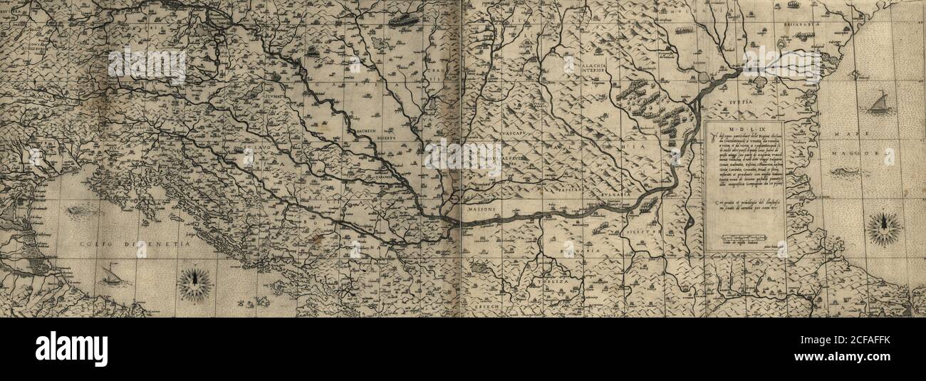 Maps of venice hi-res stock photography and images - Alamy