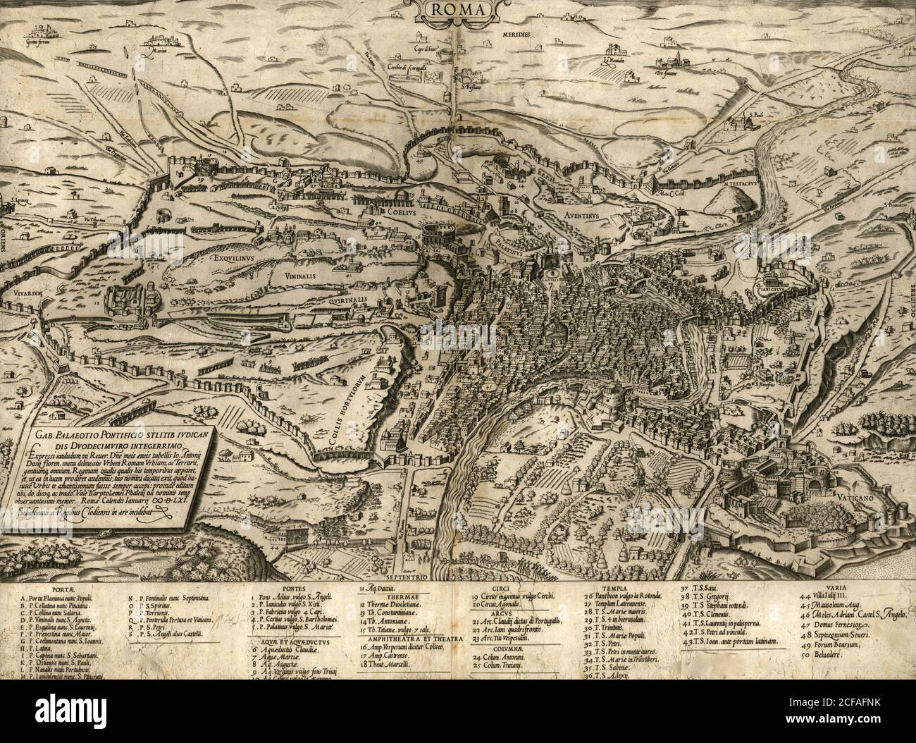 Maps of rome hi-res stock photography and images - Alamy